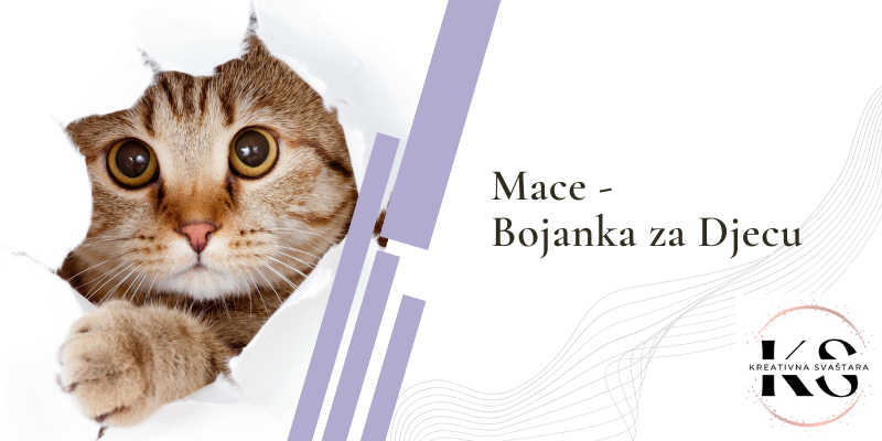 Mace - Bojanka za Djecu - Kreativna Svaštara